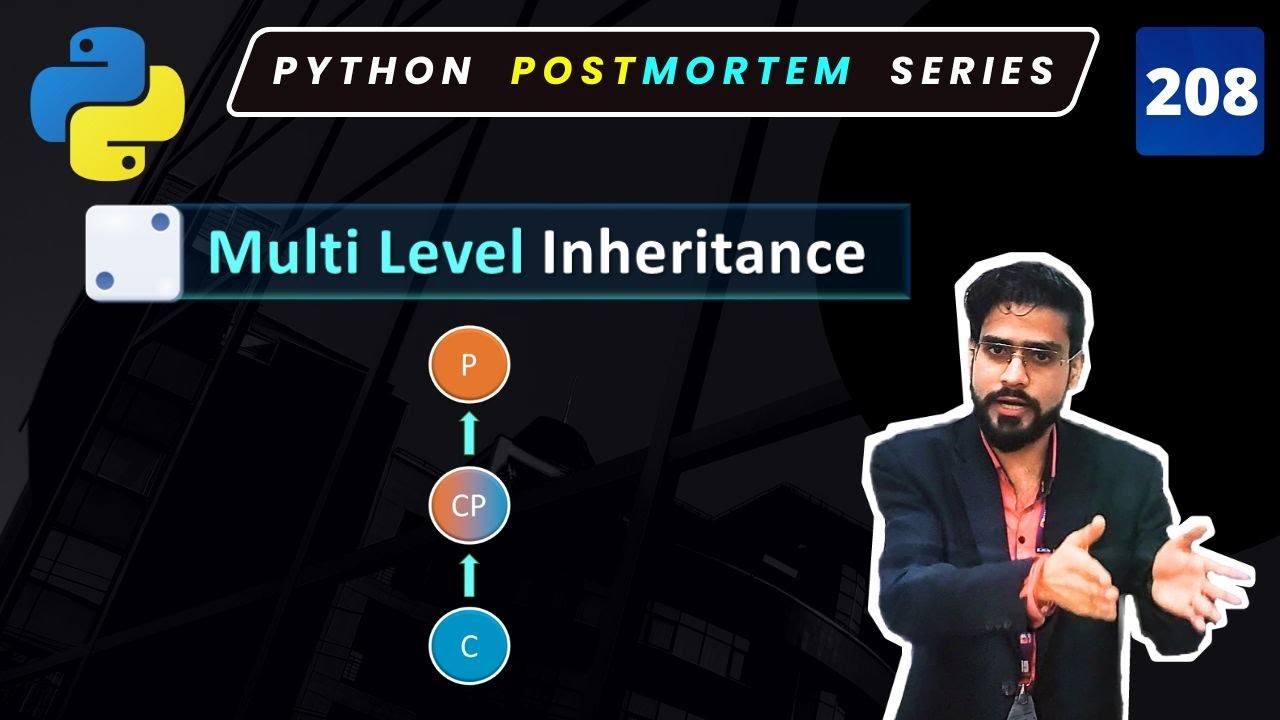 What is Multilevel Inheritance in Python? | OOP Tutorial with Examples #208