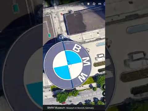 BMW Museum🚕 Found On Google Earth #shorts #googleearth #googlemap