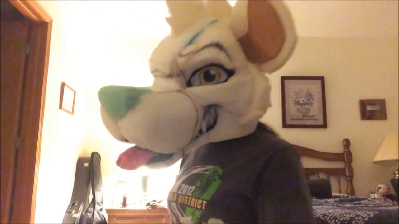 Hyena Fursuit Head Progress (1/2)