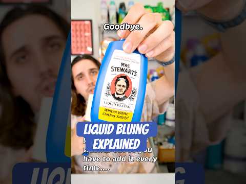 Liquid Bluing Explained #laundry