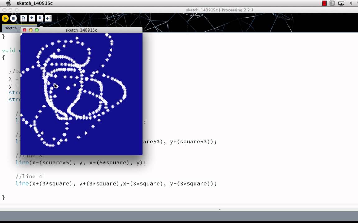 Processing: Setup and Draw