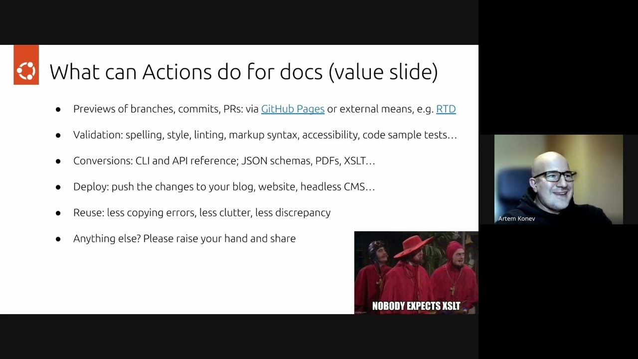 ODH -33: GitHub Actions for documentation