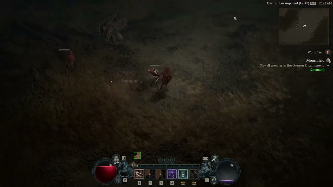 Mournfield Dungeon/whisper bug - Immune mobs - PC Bug Report - Diablo ...