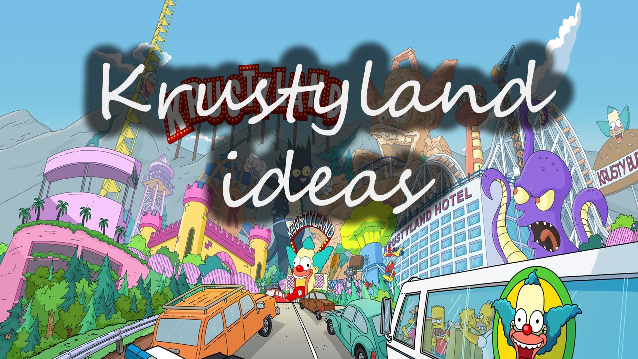 The Simpson Tapped Out Krustyland Ideas