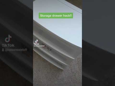 Storage Hack! These cheap drawers are modular!