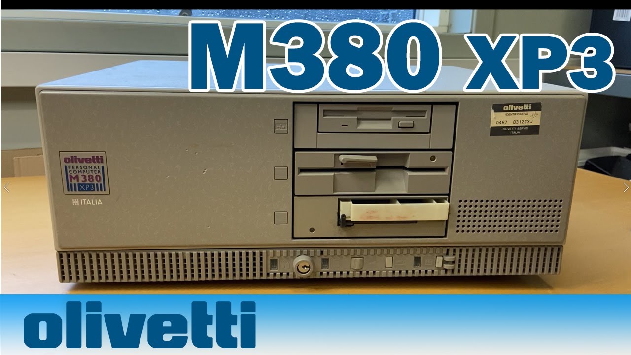 Olivetti M380 XP3 80386 - Episode 1