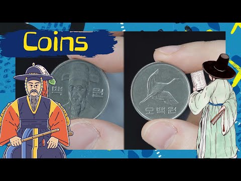 [💸 Korean Money in South Korea ] Ep.2 - Korean Coins and Culture Stories | Korean currency #KRW #won