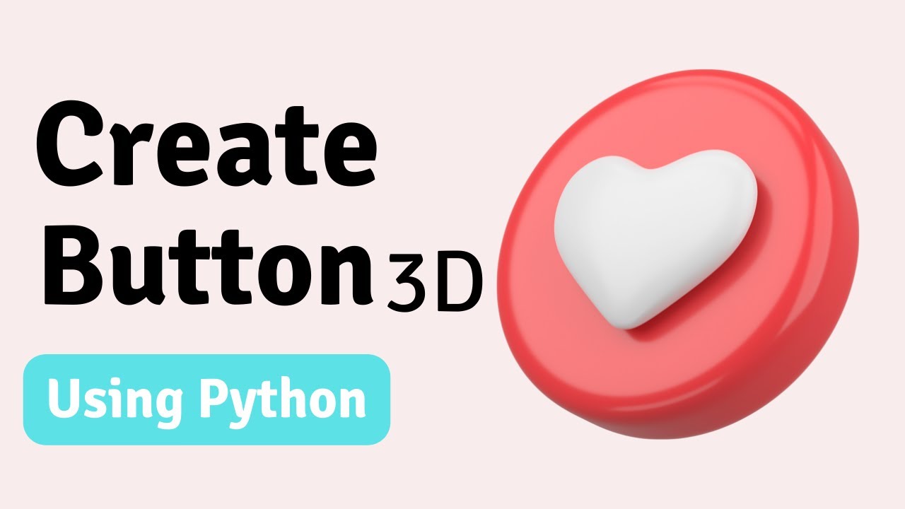 How to Make 3D Button in Tkinter Python