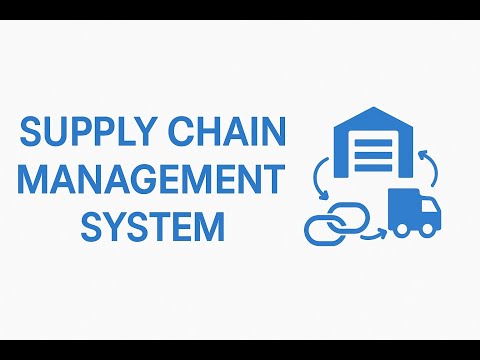 Supply Chain Management System Java Project | Java Swing & MySQL ...