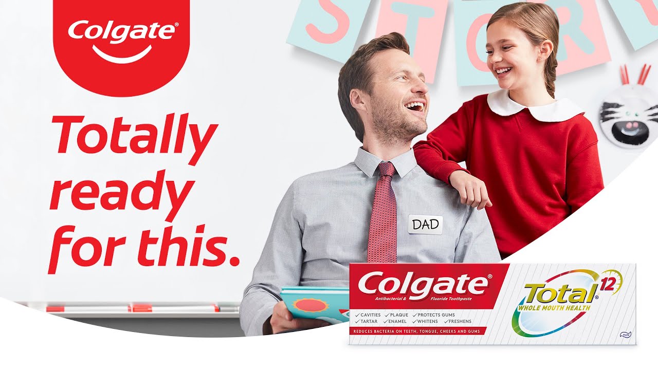 Colgate Total Antibacterial Fluoride Toothpaste - Be Totally Ready for Life
