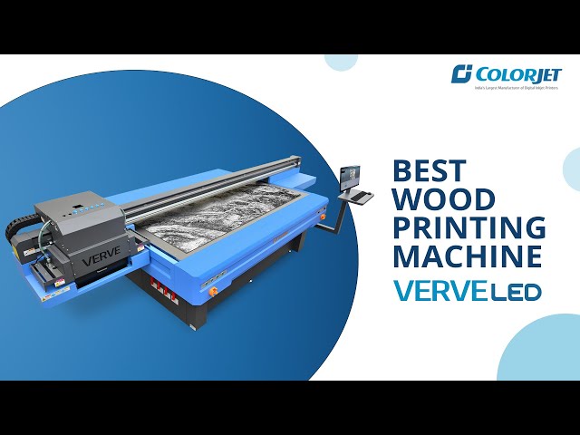 UV Flatbed Printer - Colorjet Verve XL 3220 UV True Flatbed Printing ...
