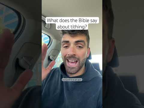 What does the Bible say about tithing? Answer is found in Malachi 3:10