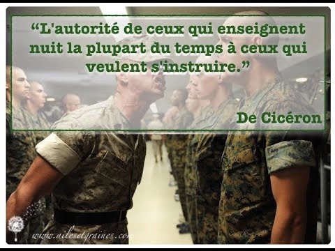 Quelle place pour l'autorité dans l'éducation?