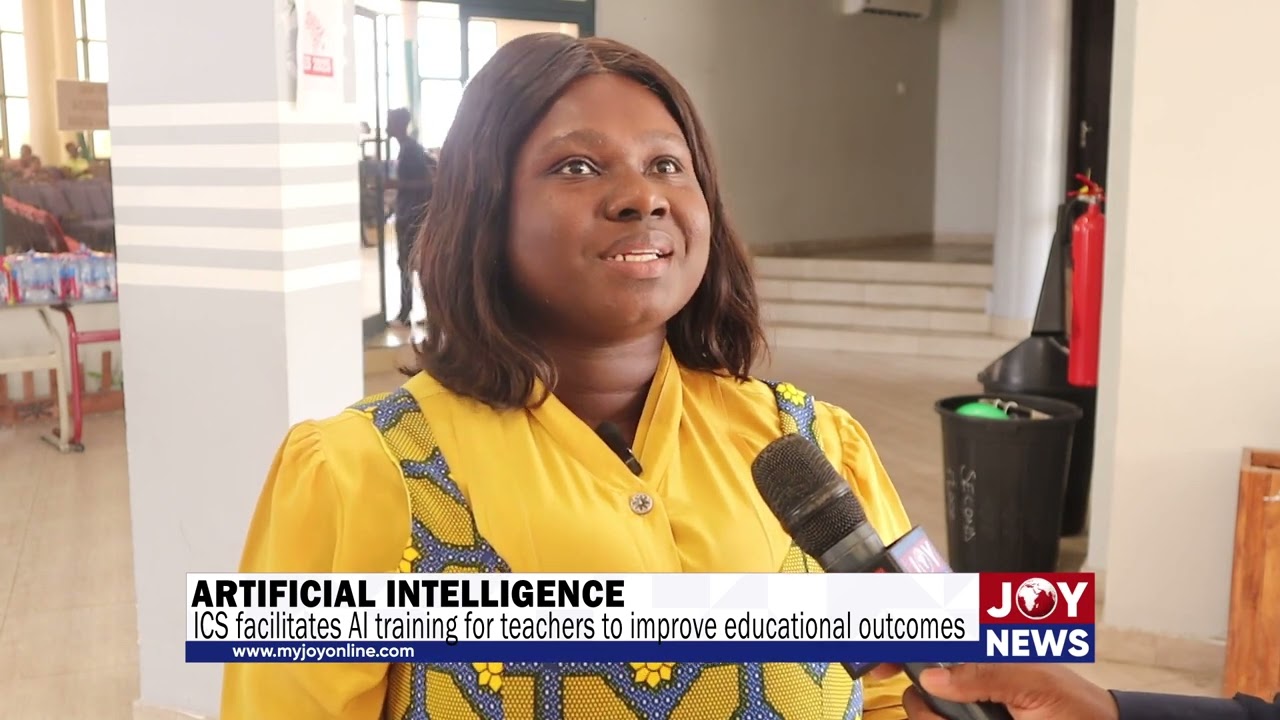 Artificial Intelligence: ICS facilitates AI training for teachers to improve educational outcomes.