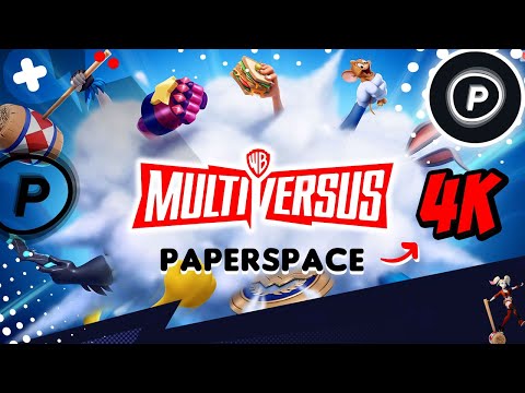 Playing MultiVersus on PAPERSPACE at 4K | NVIDIA A6000