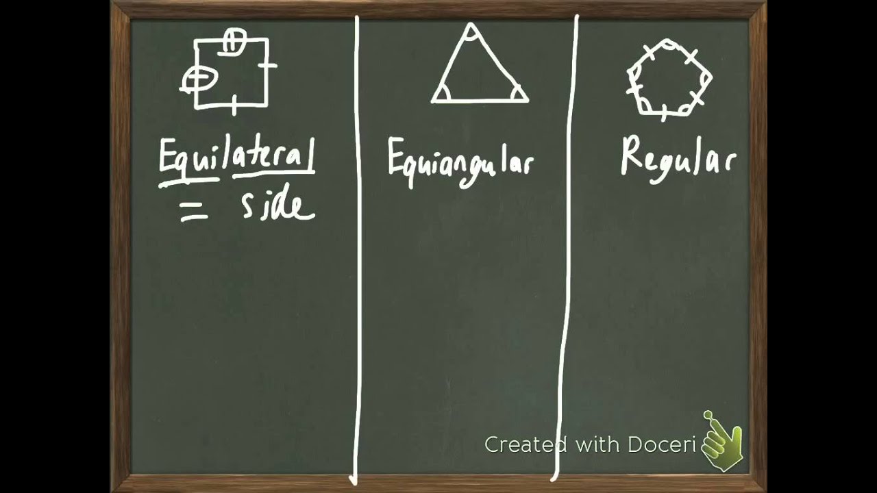 Classifying Polygons and Angles in Polygons