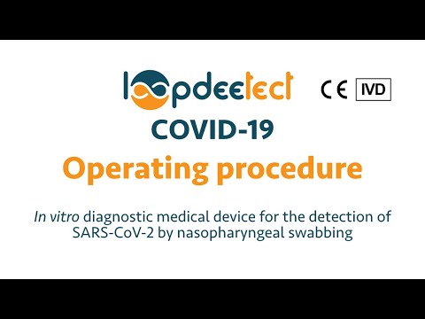LoopDeetect COVID-19 kit, Operating procedure