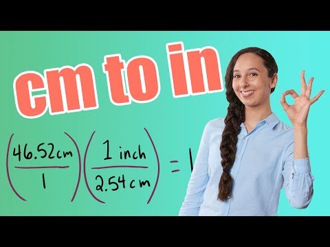 cm to in (How to Convert Centimeter to Inch)