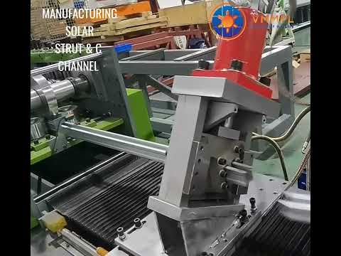 VMMPL Manufacturing Solar Strut Channel & C Channel Mounting Structures | GI & HDG Finish 9818388747