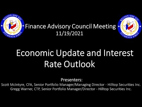 FAC - 11-19-21 - Economic Updae and Interest Rate Outlook