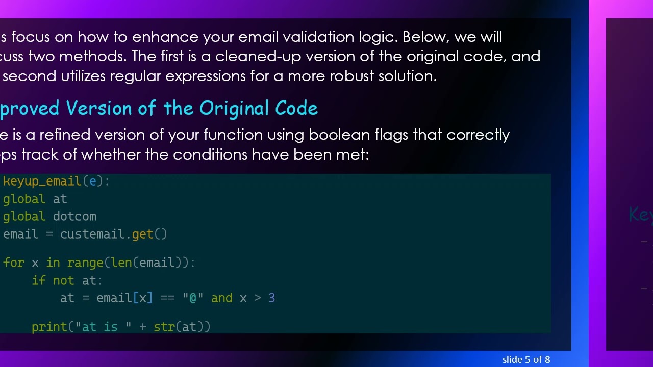 How to Check if a String Contains Specific Characters in Python Using Ranges and Booleans