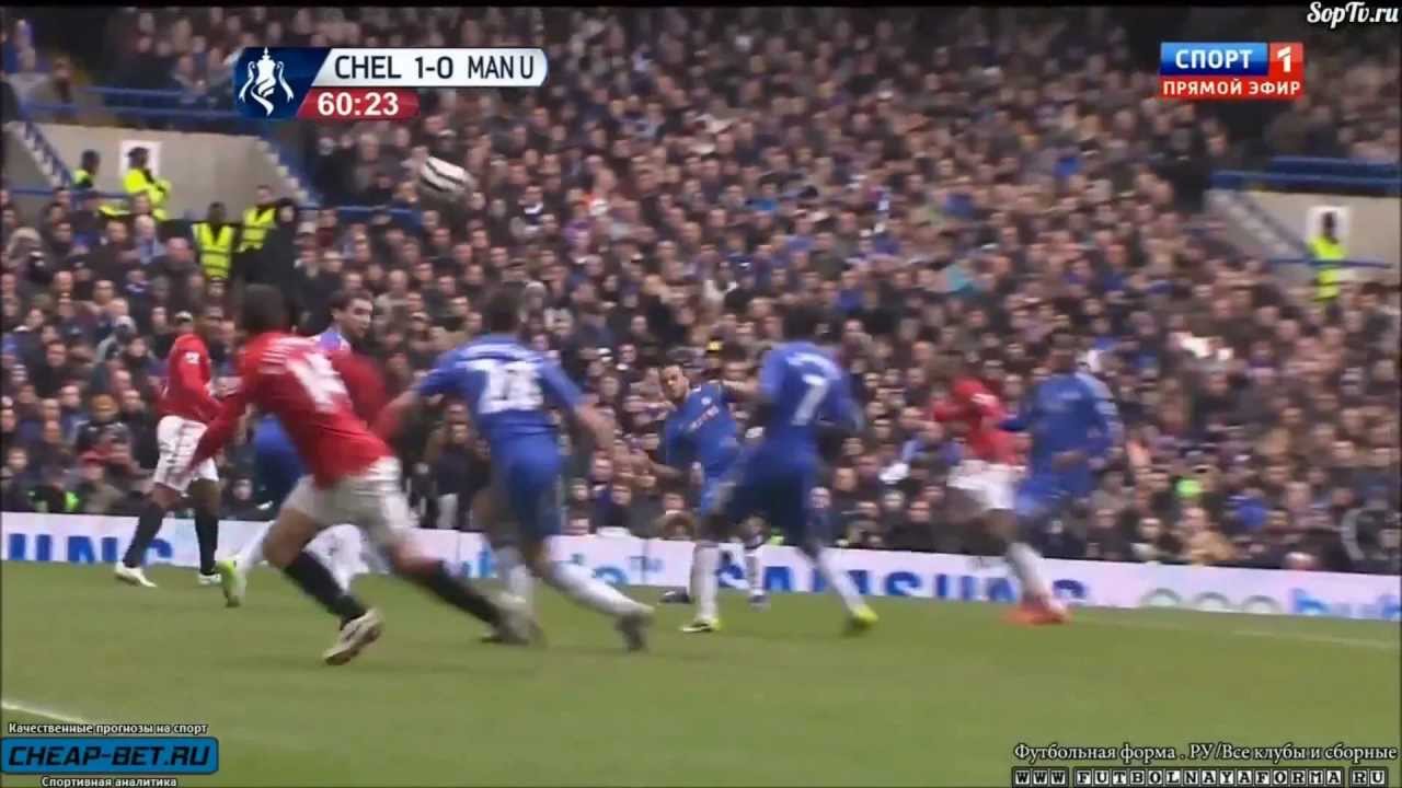 Petr Cech Amazing Save vs Chicharito [Chelsea vs Manchester United 1-0 04.01.2013] (FULL HD)