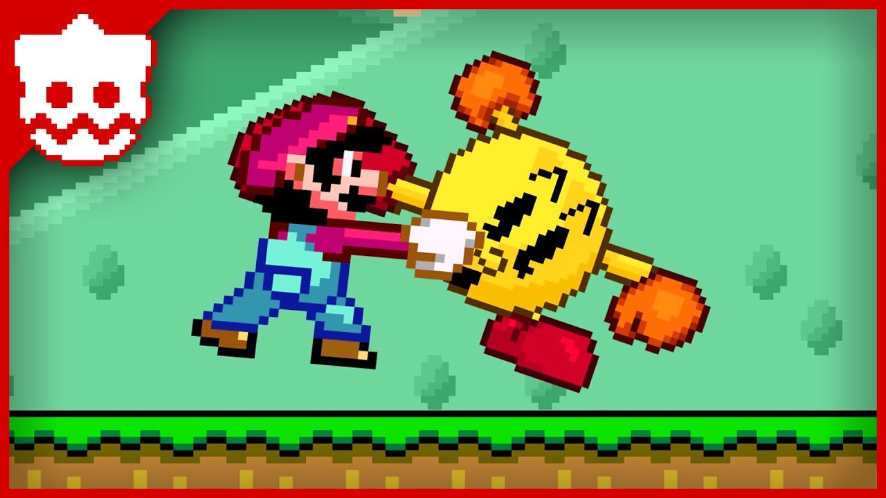 Pacman vs Super Mario - LokmanVideo