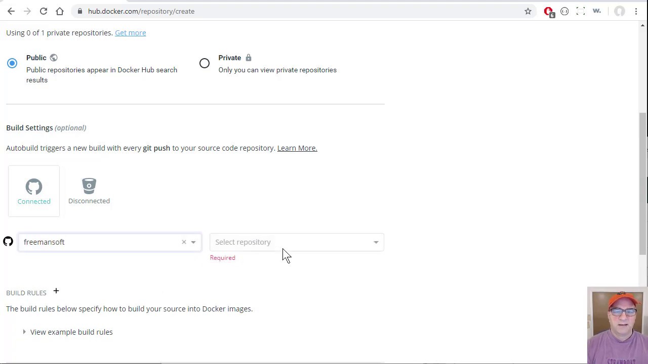 Pushing a GitHub repo  to Docker Hub in 3:00