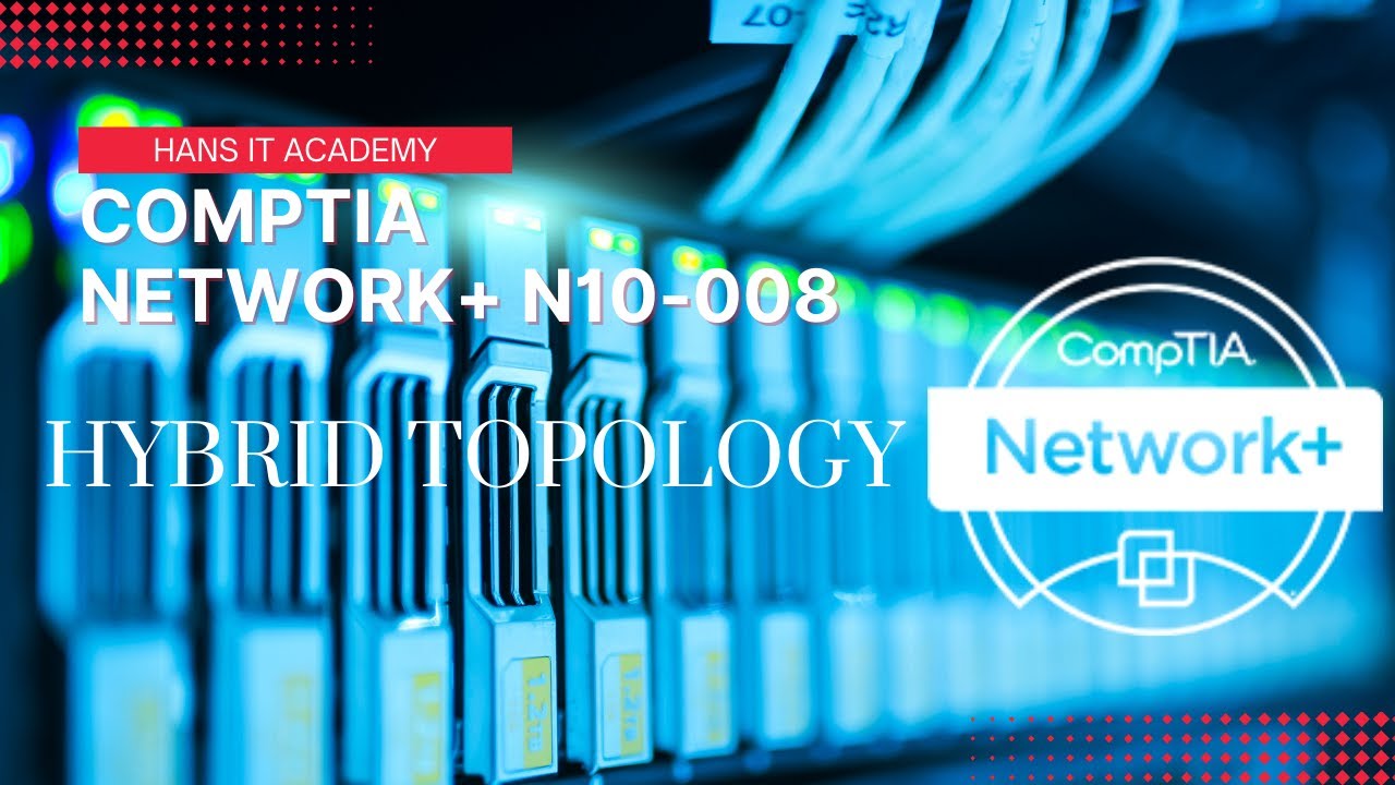 Hybrid topology - CompTIA Network+ N10-008 Domain 1.7