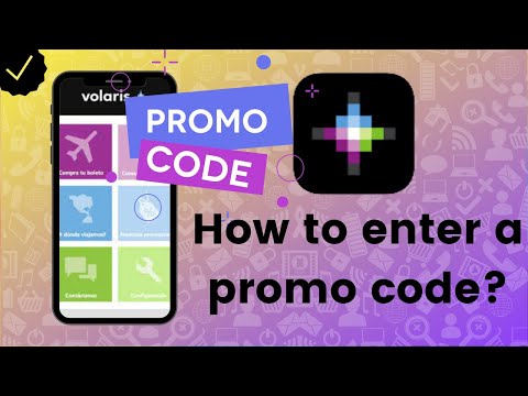 How to enter a promo code in Volaris?