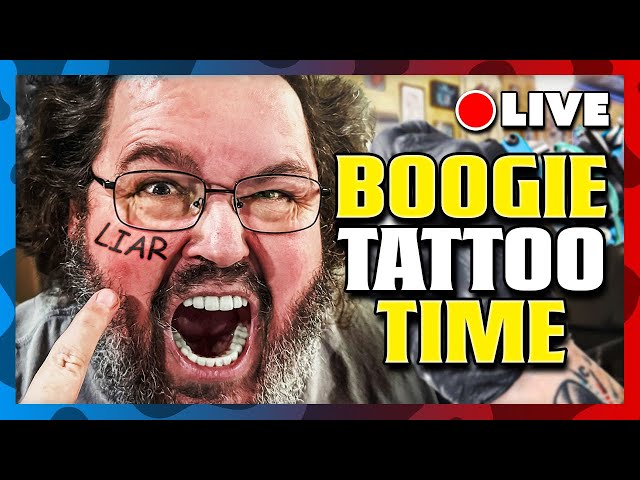 Boogie2988 seemingly gets "LIAR" tattooed on his face following the ...