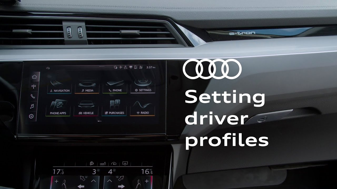 Setting Driver Profiles in your Audi