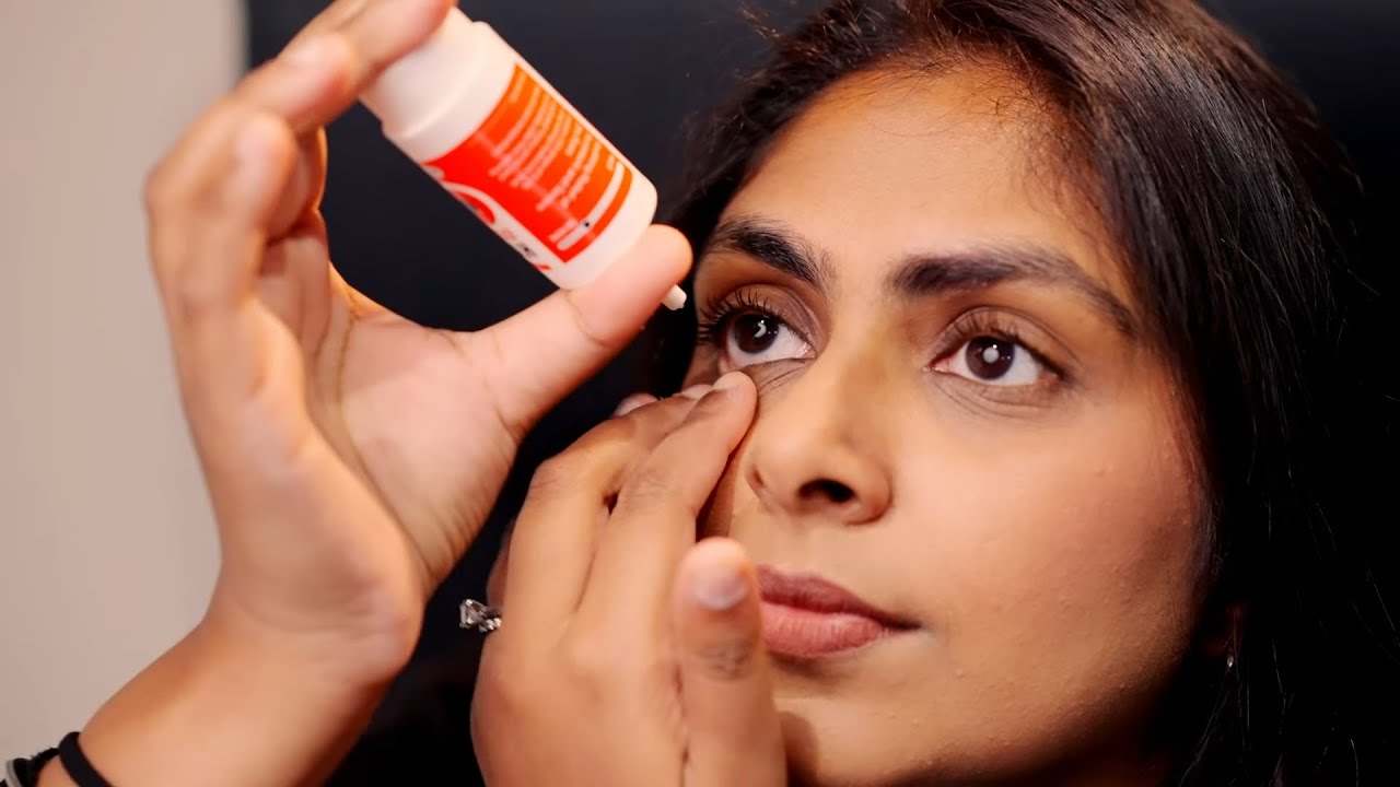 How to use eye drops