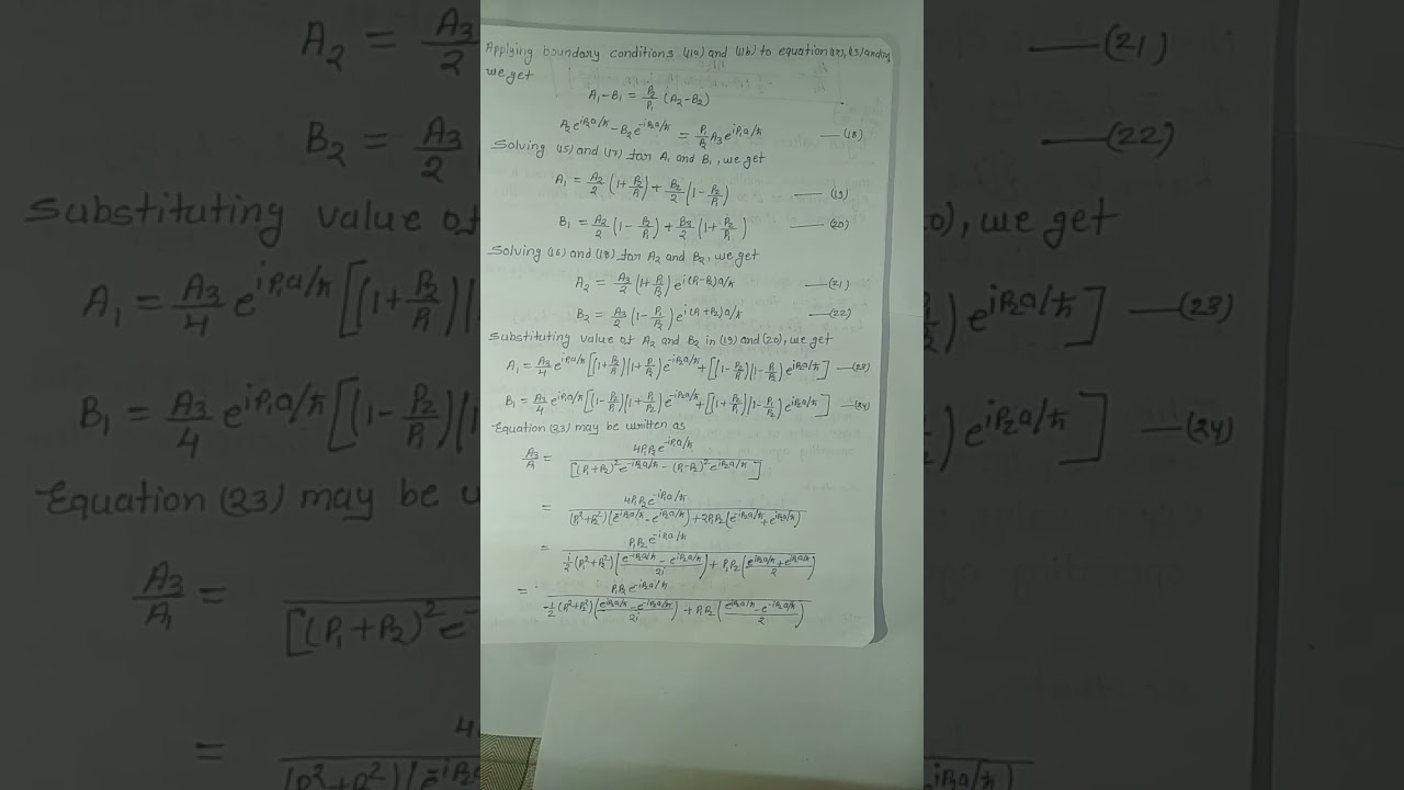 msc physics1sem paper-3 unit3 square well potential  #notes #physics #msc #exam #physics