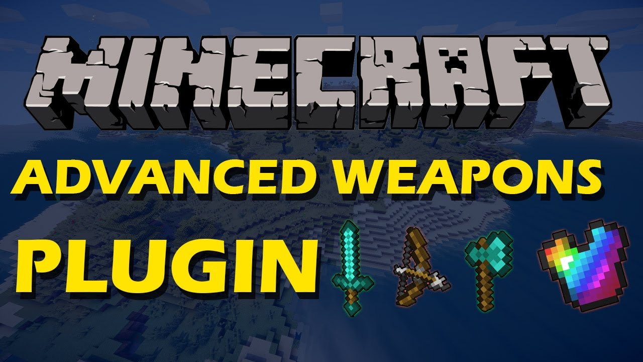 Custom enchantments in Minecraft with Advanced Weapons Plugin