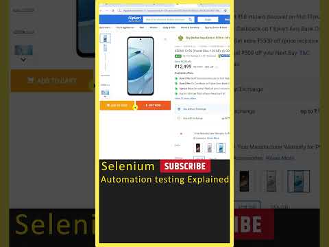 Selenium Tutorial (Real-time Work) Automation Testing, Selenium Java, Python, Software Testing, QA