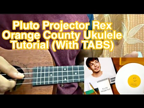 Pluto Projector - Rex Orange County // Easy Ukulele Tutorial, Lesson, Chords