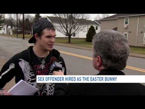 Sex offender hired as Pennsylvania mall Easter Bunny