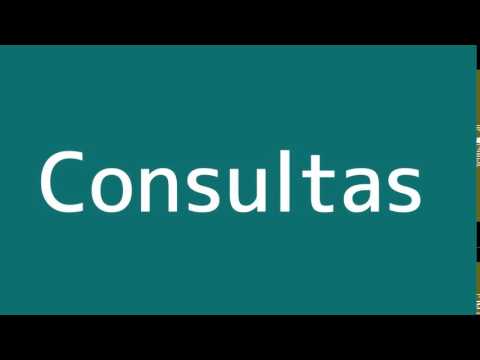 How to say Queries in Spanish