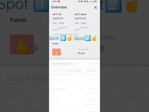 Zerodha Kite lesson 5: How to change your overview indexes/stocks/scrips #shorts #zerodhakite