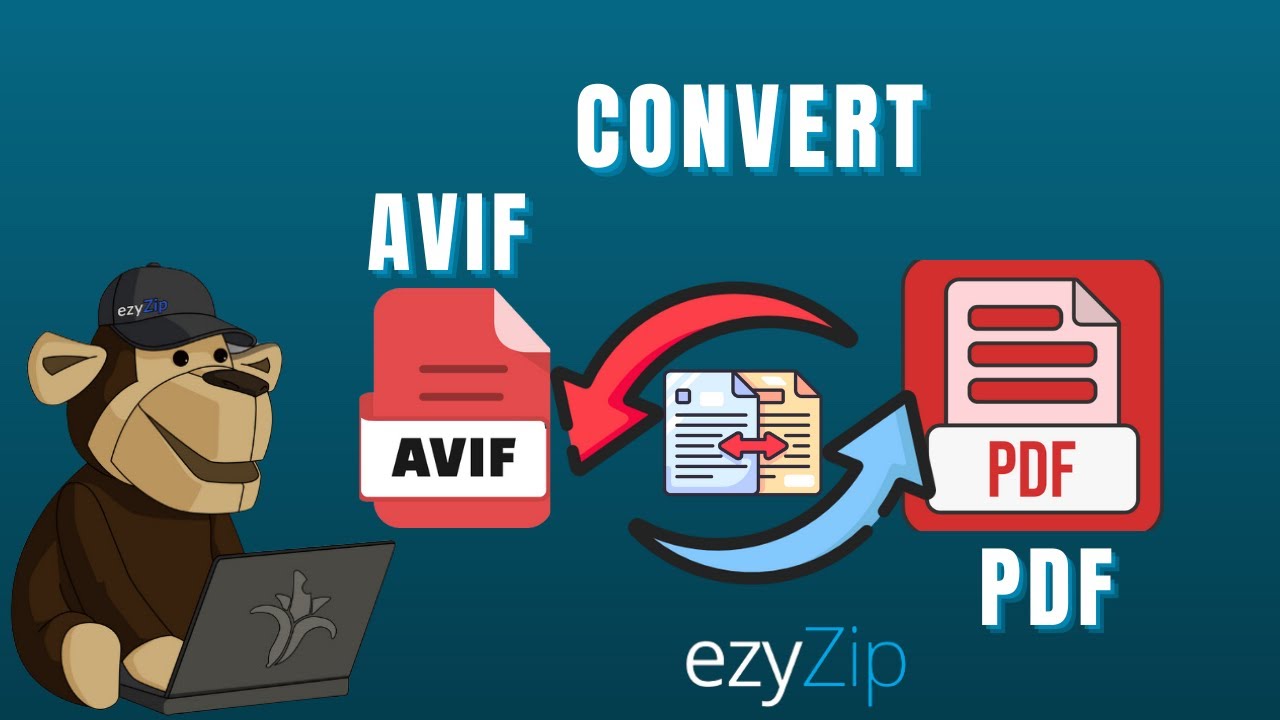 Convert AVIF to PDF Online (Fast!) - ezyZip