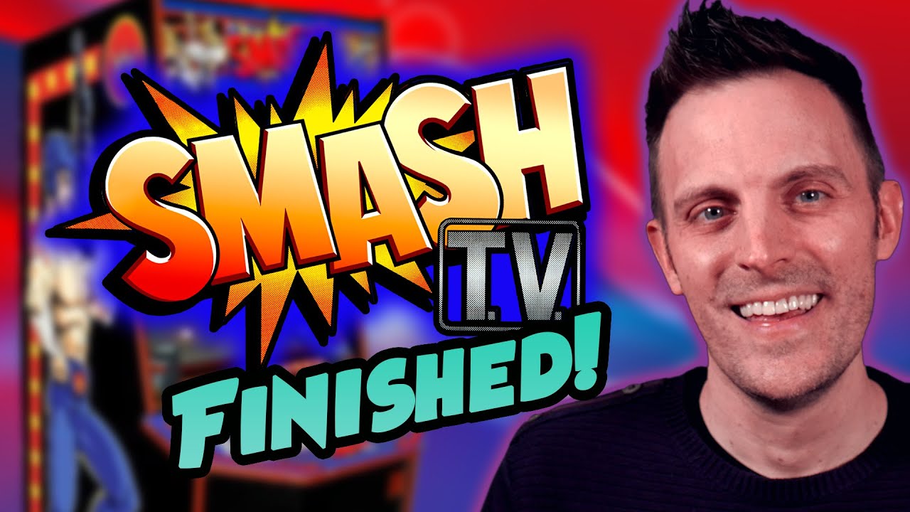 Smash TV Arcade Machine:  Complete & Restored!