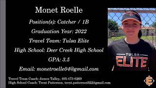 Monet Roelle Softball Skills Video - 2022 Catcher 1B | Premier Girls ...