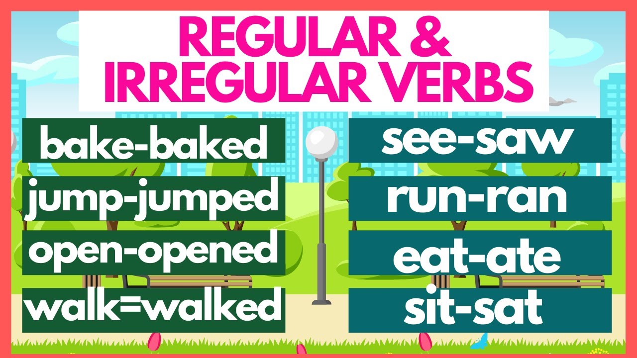 BASIC ENGLISH LESSON 18 / REGULAR & IRREGULAR FORM OF VERBS / GRAMMAR & READING SKILLS /