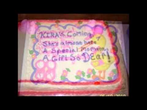baby shower cake saying