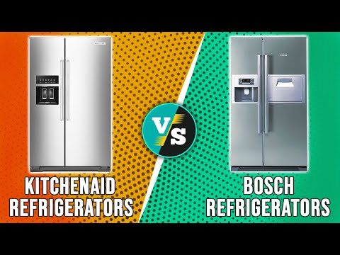 KitchenAid vs Bosch Refrigerator –Weighing Their Pros and Cons (Which One Should You Buy?)