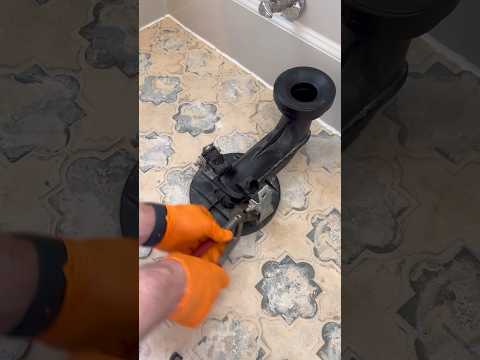 Installing A USED toilet! #plumber #shorts