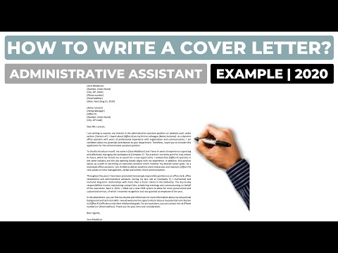 How To Write a Cover Letter For an Administrative Assistant Job? | Example
