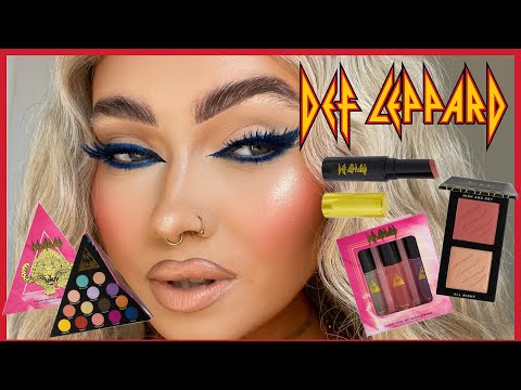 DEF LEPPARD Rock & Roll Beauty COLLECTION 🤘🏼 | Makeup Tutorial