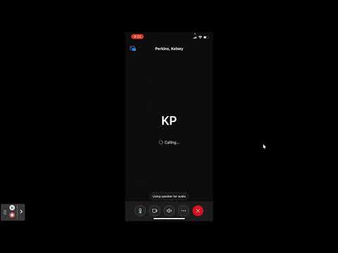 Cisco Webex App on Cell Phone